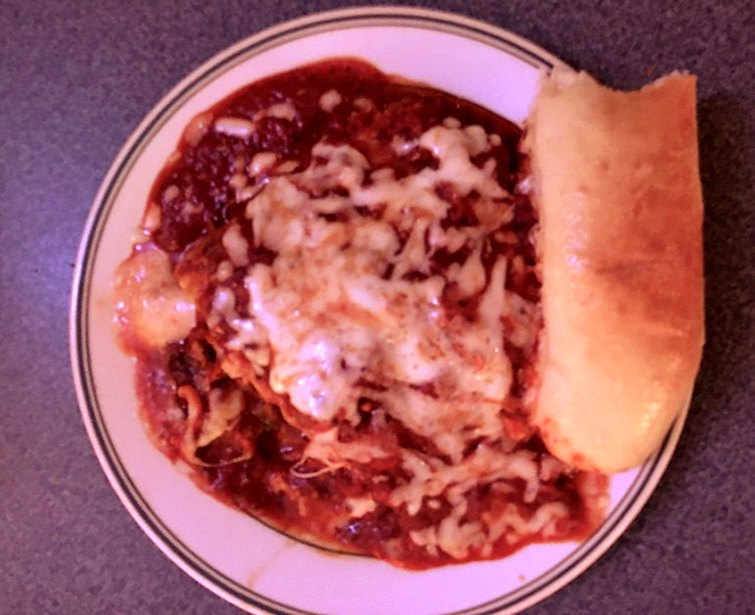 Lasagna that doesn't try to reinvent itself with fancy ingredients&mdash;just layers of comfort that remind you why classics became classics.