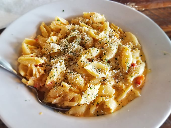 Lobster mac and cheese &ndash; where comfort food gets dressed up for a night on the town without losing its soul.