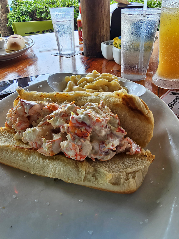 The legendary lobster roll &ndash; chunks of sweet Maine lobster barely contained by a toasted roll &ndash; worth every mile of your pilgrimage.