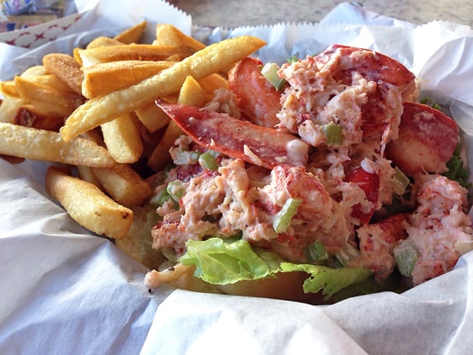 The lobster roll &ndash; New England tradition meets Florida sunshine. Sweet chunks of lobster meat that taste like vacation, no matter where you're from.