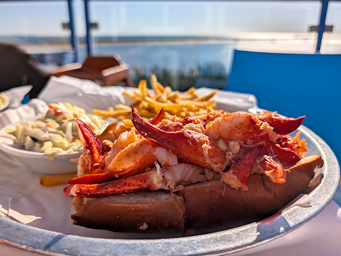 The legendary lobster roll – where sweet Maine lobster meets buttery roll in a romance that will ruin you for all others.