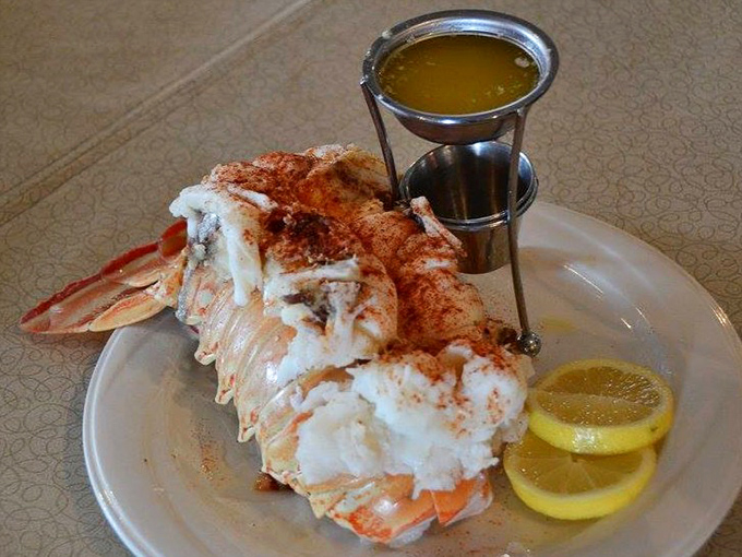 Surf meets turf in this lobster masterpiece that's almost too beautiful to eat. Almost.