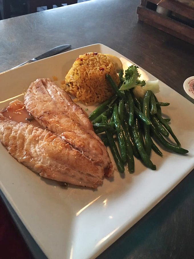 That mahi-mahi sandwich looks like it jumped straight from the ocean onto your plate, with a brief stop at perfection.