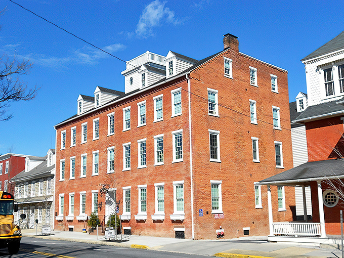 The red brick buildings of Main Street house generations of culinary tradition, where recipes are treasured heirlooms passed down with care.