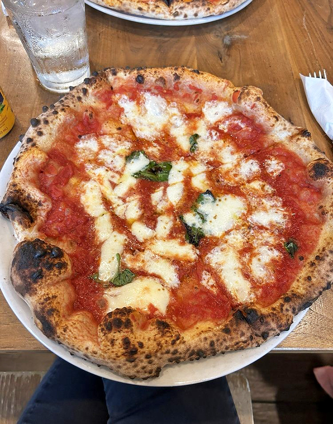 The Margherita pizza—so simple yet so profound. Like a great Beatles song, it proves that perfection doesn't require complexity, just perfect execution.