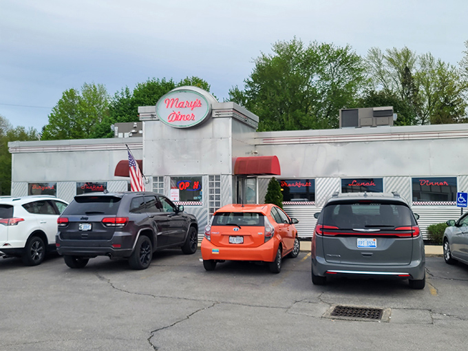 Mary's Diner stands as a chrome-trimmed time capsule where breakfast is still the most important meal of the day, every day.