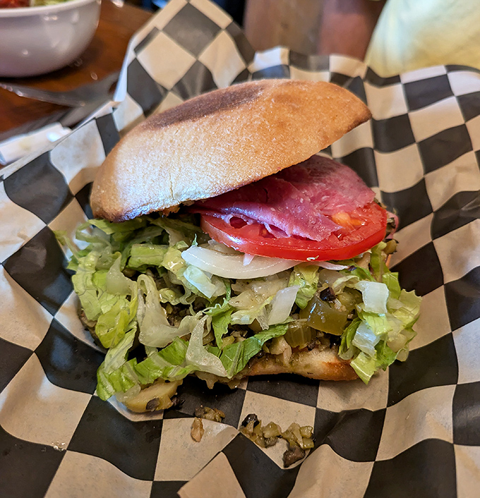 This sandwich doesn't just satisfy hunger&mdash;it eliminates it completely. Layers of goodness nestled between bread that's achieved the perfect crisp-to-soft ratio.