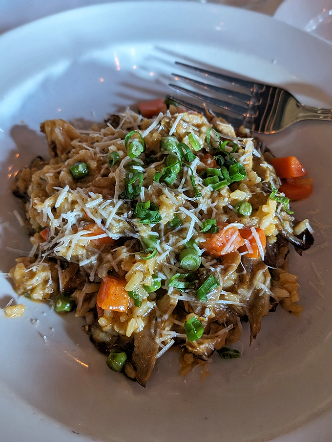 Mushroom risotto that proves vegetables can be just as soul-satisfying as any comfort food you've ever craved.