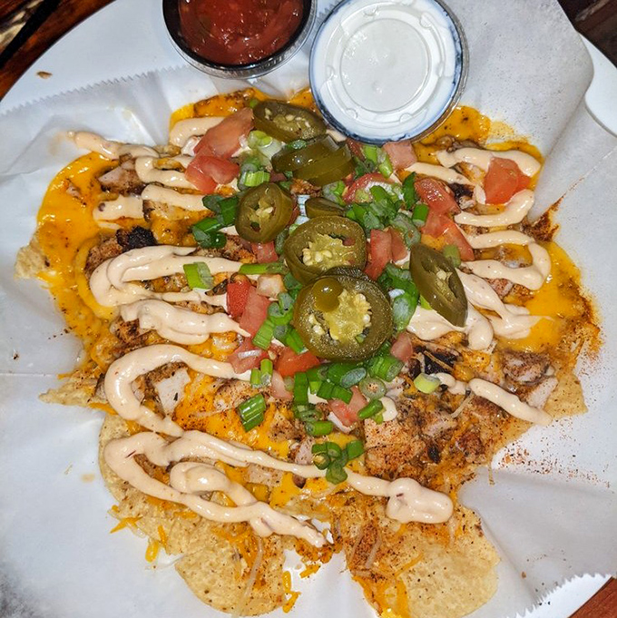 These loaded nachos aren't just a dish&mdash;they're an architectural achievement that demands to be demolished with friends.