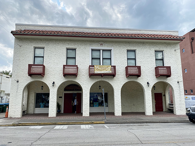History housed in Mediterranean elegance. The New Smyrna Museum of History's distinctive architecture offers a cool retreat from the Florida sun.