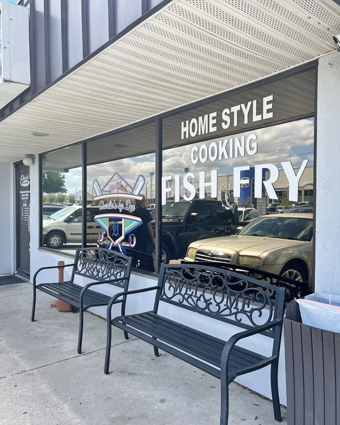 The exterior won't win beauty contests, but your taste buds don't care about architecture.