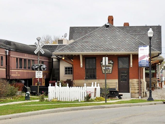 This classic depot architecture reminds us when train travel meant adventure, not aggravation.