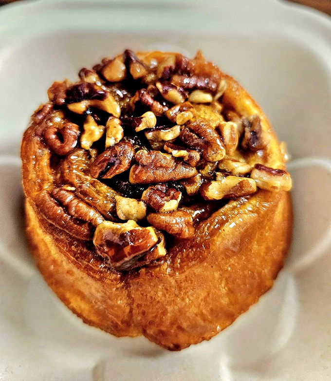 This sticky bun isn't just dessert pretending to be breakfast &ndash; it's dessert proudly declaring itself worthy of morning status.