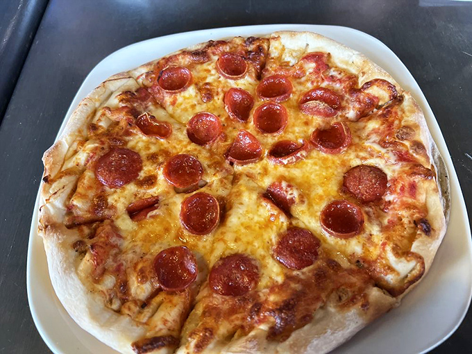 Pizza that crashed the barbecue party and earned its place. This pepperoni pie proves Smoke Street isn't a one-trick pony&mdash;they've mastered fire in all its delicious forms.