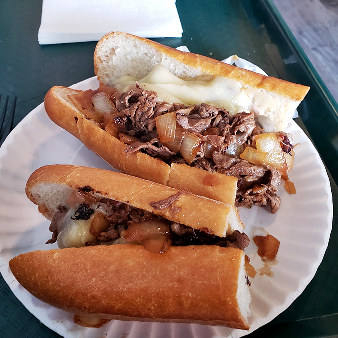 Philly's famous export gets the Jackson House treatment: tender beef, melted cheese, and a roll that's the perfect combination of chewy and soft.