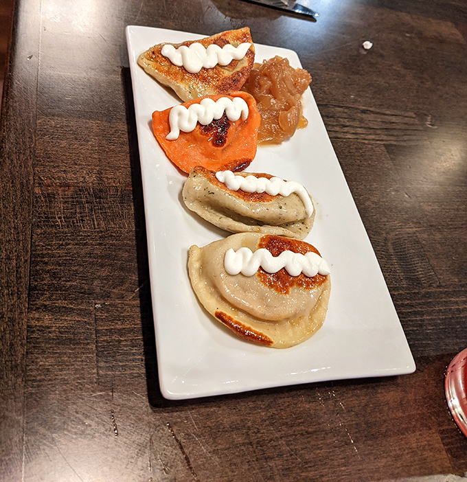 These aren't just pierogies; they're little pockets of joy waiting to make your day infinitely better.