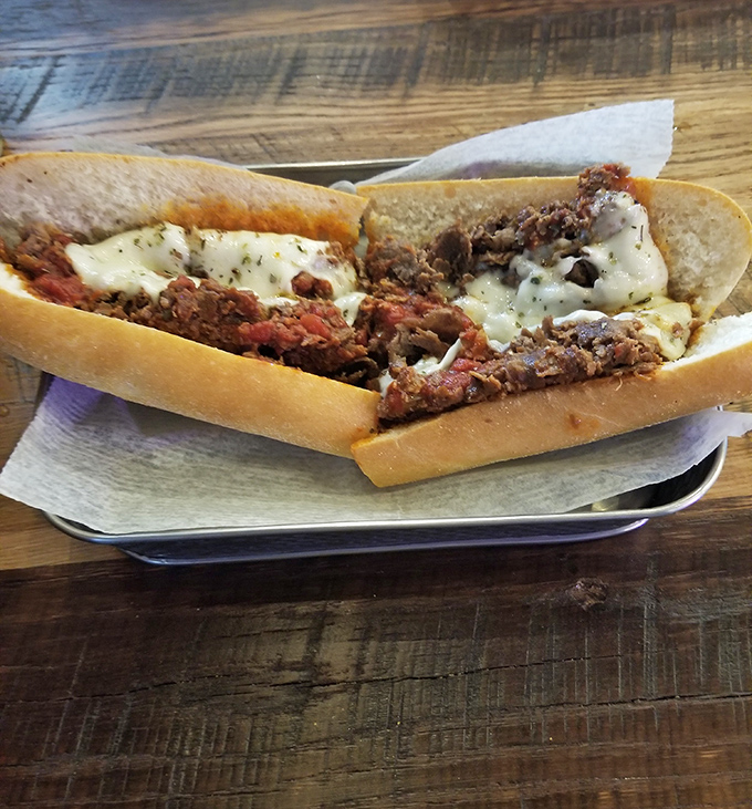 The legendary pizza cheesesteak&mdash;where two Pennsylvania icons meet in a sandwich that should have its own state holiday.