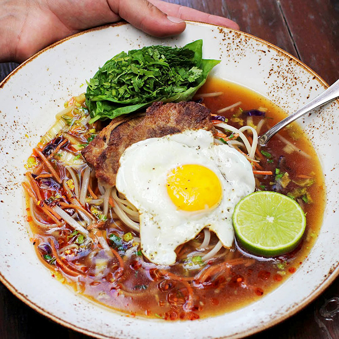 A symphony in a bowl&mdash;this Asian-inspired creation balances noodles, broth, fresh herbs, and that perfectly runny egg that makes everything better.