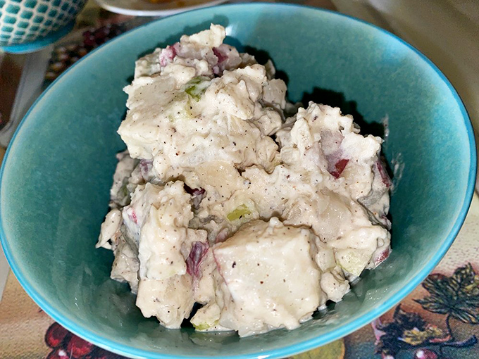 This isn't your aunt's bland potato salad from the family reunion&mdash;this is the potato salad that makes you rethink your relationship with spuds.