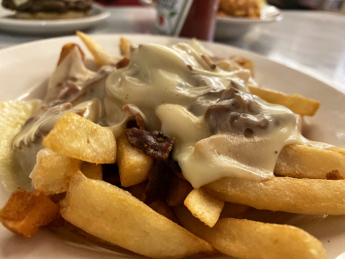 French fries meet Canadian comfort in this glorious mess of cheese curds and gravy that'll make your heart sing.
