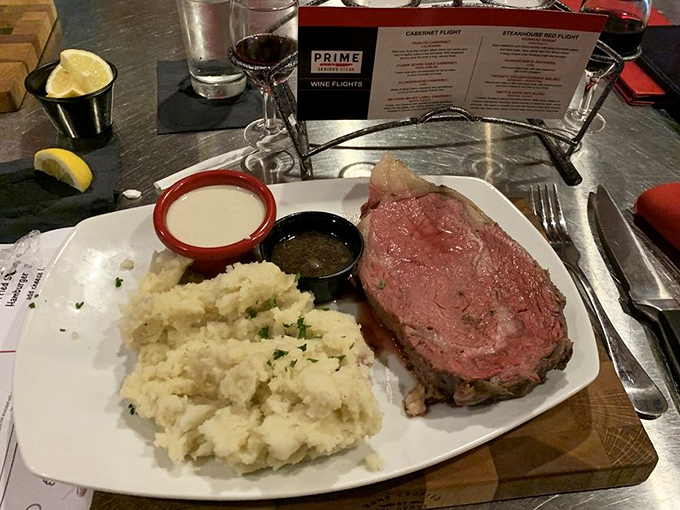 Prime rib so perfect it makes you understand why people plan their weeks around dinner.