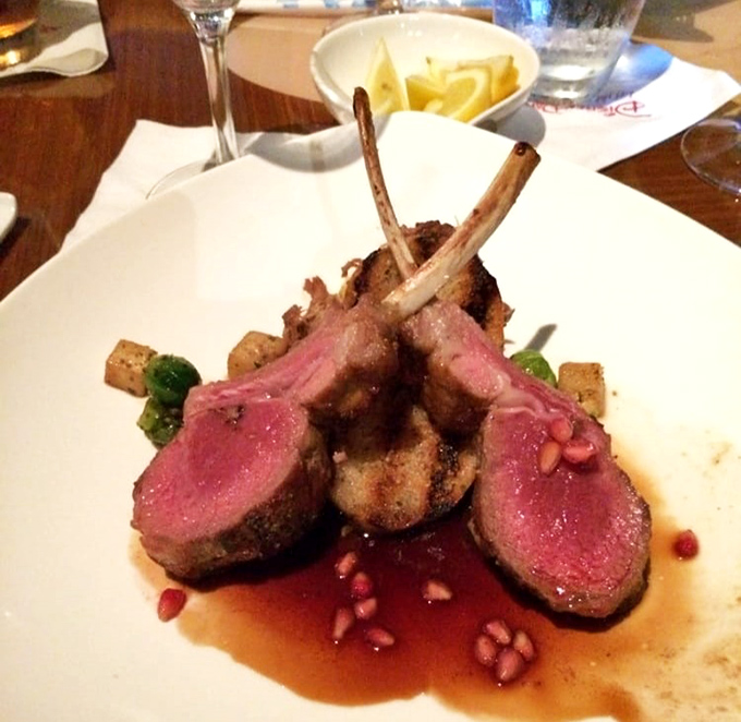 Rack of lamb so elegantly presented, it deserves its own red carpet moment at your table.