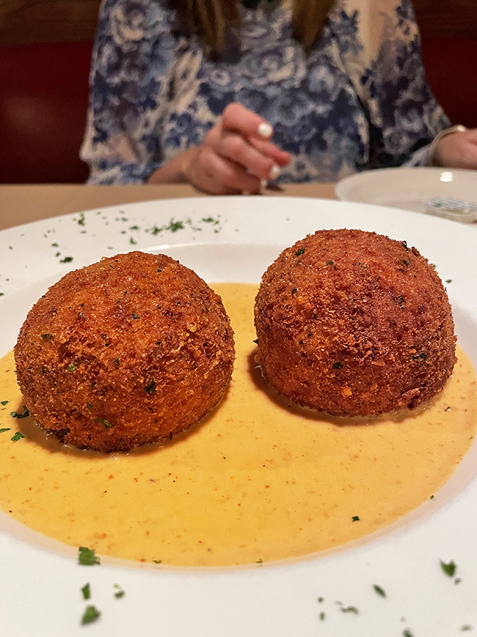 These golden arancini are the superheroes of appetizers&mdash;crispy armor on the outside, creamy risotto and surprise fillings within.