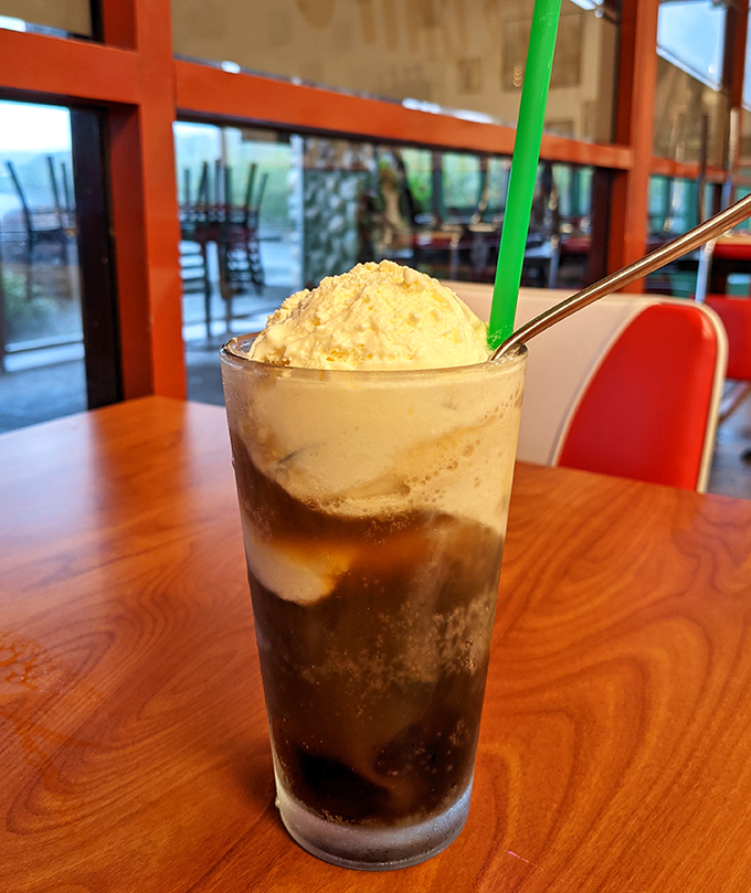 Root beer float nirvana—where fizzy meets creamy in a glass that transports you straight back to simpler times.