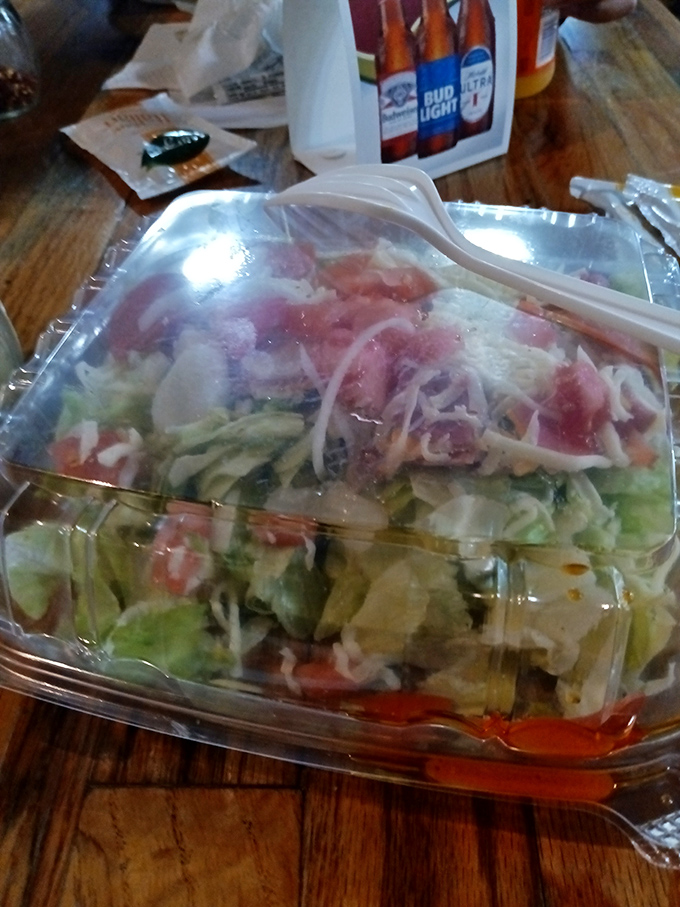 A fresh garden party in a to-go container. This salad proves Josie's understands balance&mdash;it's not all about the pizza.