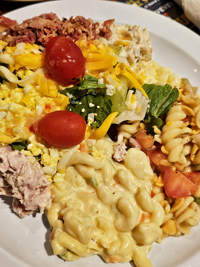 The legendary salad that transforms skeptics into believers, one fresh bite at a time.