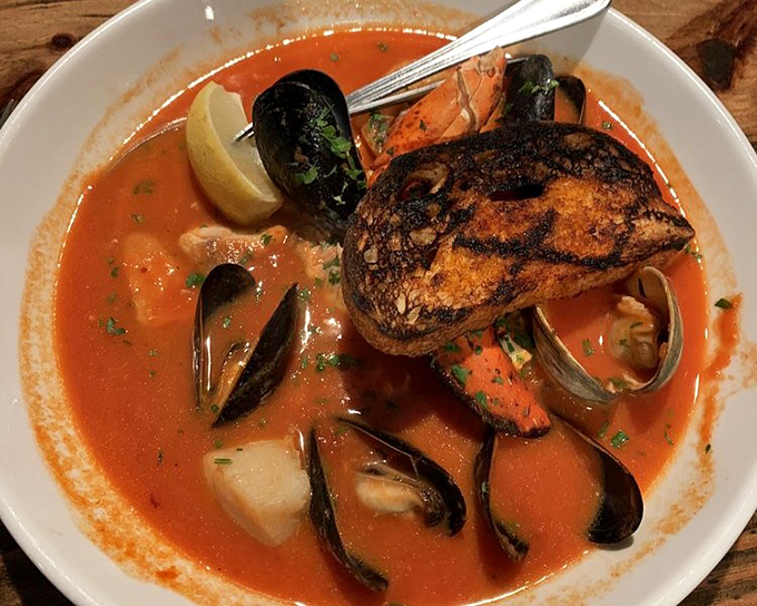 This seafood stew doesn't just warm your body&mdash;it tells stories of coastal traditions with each spoonful of tomato-bathed treasures from the deep.