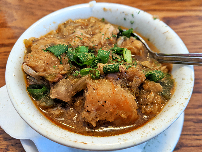 A proper gumbo should tell a story in every spoonful. This one's autobiography includes chapters on patience, tradition, and why you'll need a nap afterward.