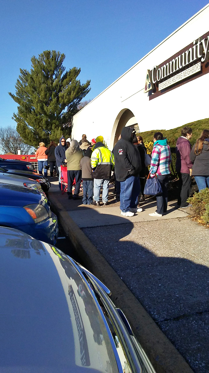 The line outside speaks volumes&mdash;these aren't just shoppers, they're treasure hunters with a strategy and a mission.