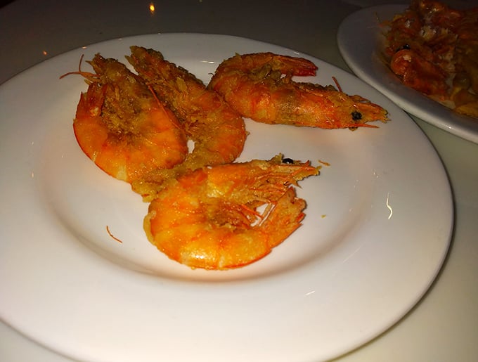 These plump, perfectly fried shrimp have that "one more bite" quality that explains why buffet owners invented the "no sharing plates" rule.