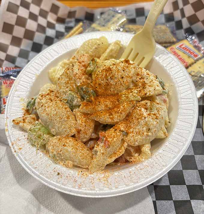 Shrimp salad that makes you wonder why you ever bothered with fancy restaurants. Sometimes simple really is superior.