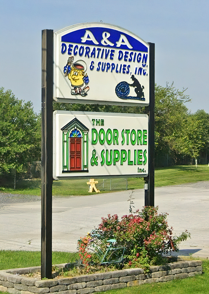 Even the nearby businesses embrace the paint theme. In Shippensburg, color coordination isn't just a suggestion&mdash;it's a way of life.