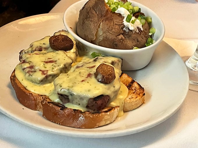 When cheese meets toast meets steak, magic happens &ndash; like the culinary equivalent of The Three Tenors, but with more protein.