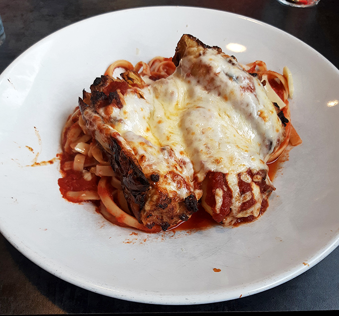 Pasta that doesn't just sit on the plate &ndash; it tells a story. This hearty dish practically begs you to cancel your next appointment.