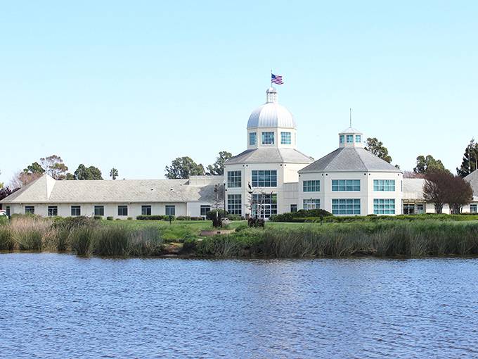 City Hall that looks more like a resort? That's Suisun City for you&mdash;where even municipal business comes with a side of architectural delight.