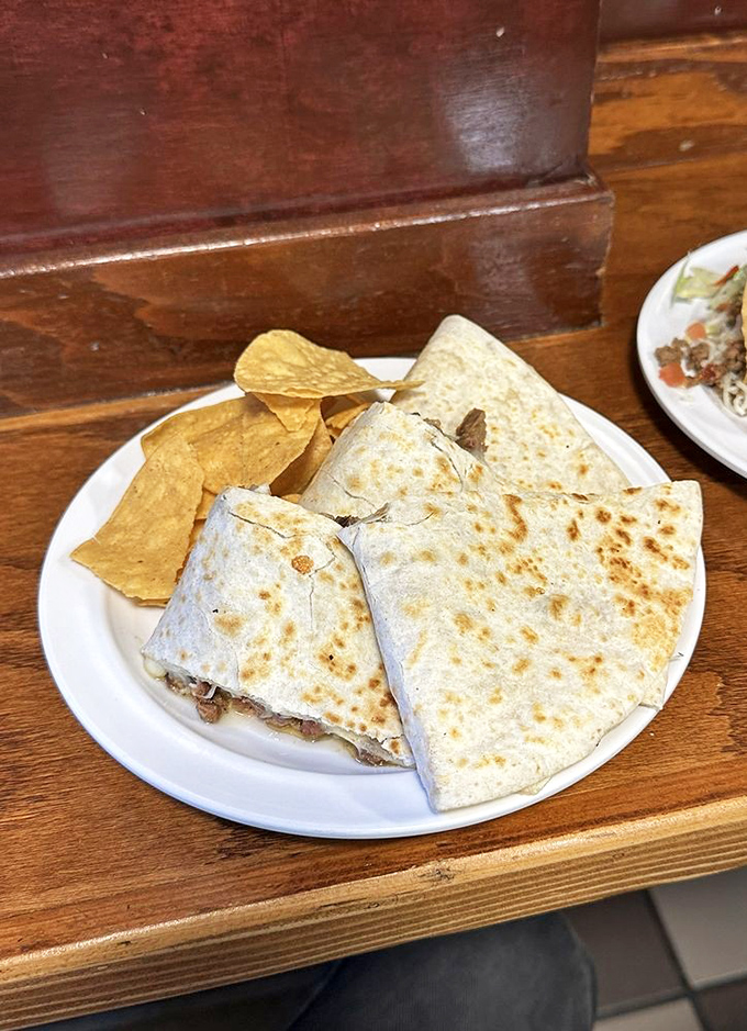 The quesadilla suiza&mdash;where cheese meets tortilla in a relationship so perfect it makes Romeo and Juliet look dysfunctional.