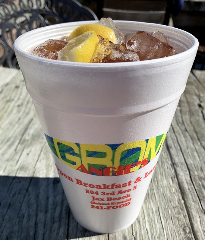 Sweet tea served Florida-style &ndash; because some traditions never go out of fashion, especially down south.