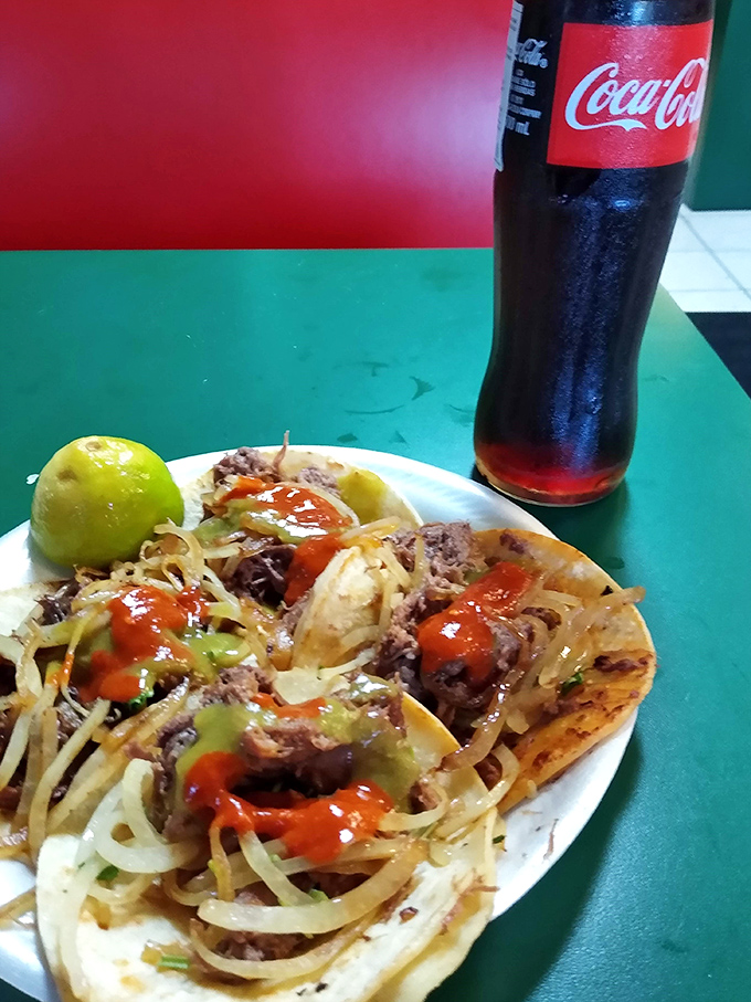 Simple street tacos paired with an ice-cold Coke&mdash;proof that sometimes the classics need no improvement.