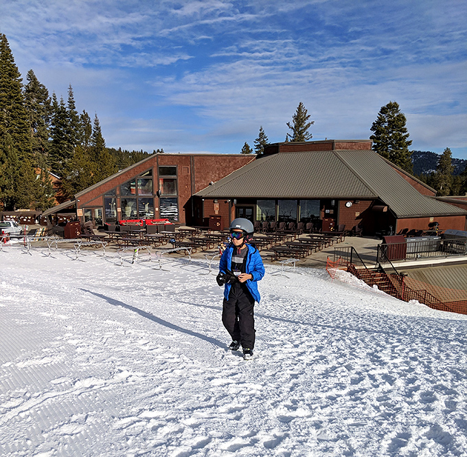 The lodge beckons after a day on the slopes, promising hot cocoa, hearty meals, and the sweet satisfaction of having conquered gravity.