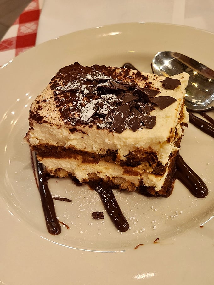 This tiramisu doesn't just have layers, it has chapters &ndash; a dessert autobiography told in espresso-soaked ladyfingers and mascarpone cream.