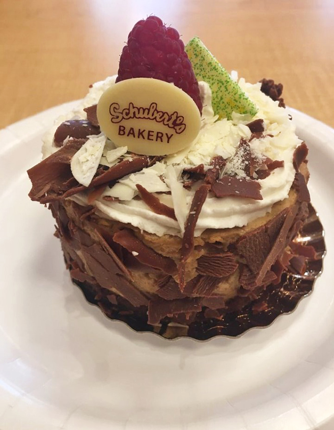 Tiramisu layers stacked higher than your expectations, topped with chocolate shavings and pure Italian inspiration.