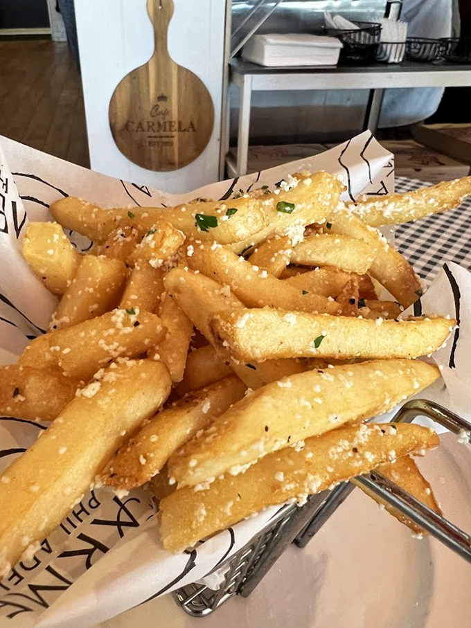 These truffle fries have caused more than one person to reconsider their relationship with vegetables.