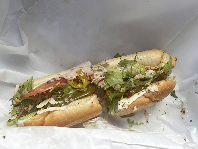 Simple pleasures done right &ndash; this unassuming sandwich proves that greatness doesn't need fancy ingredients, just respect for tradition.