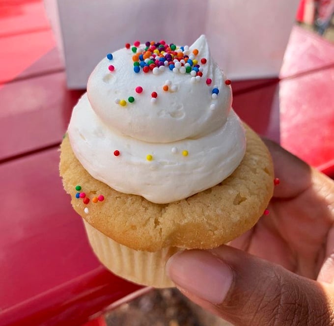 Sprinkles aren't just for kids&mdash;they're for anyone who understands that sometimes happiness comes in tiny, colorful dots atop a swirl of cloud-like frosting.
