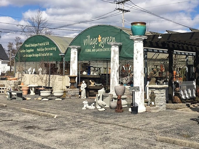 Village Green garden center blooms with possibilities for green-thumbed retirees. A horticultural playground where your landscaping dreams can take root and flourish.