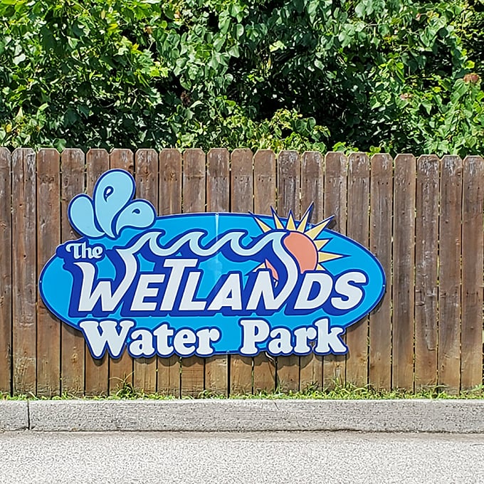 "The Wetlands" sounds like somewhere you'd avoid, but this water park delivers affordable summer fun without the two-hour lines.